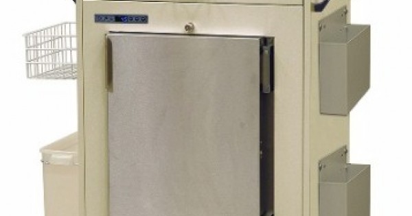 Harloff MH5300K Malignant Hyperthermia Cart w/Medical Grade Refrigerator